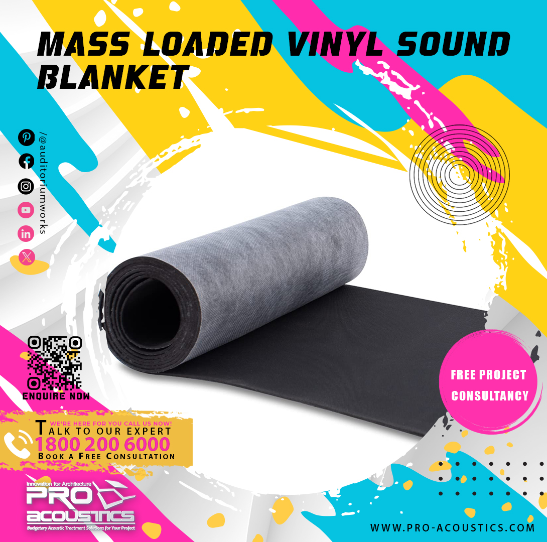 Mass Loaded Vinyl Sound Blanket - Sound Proofs