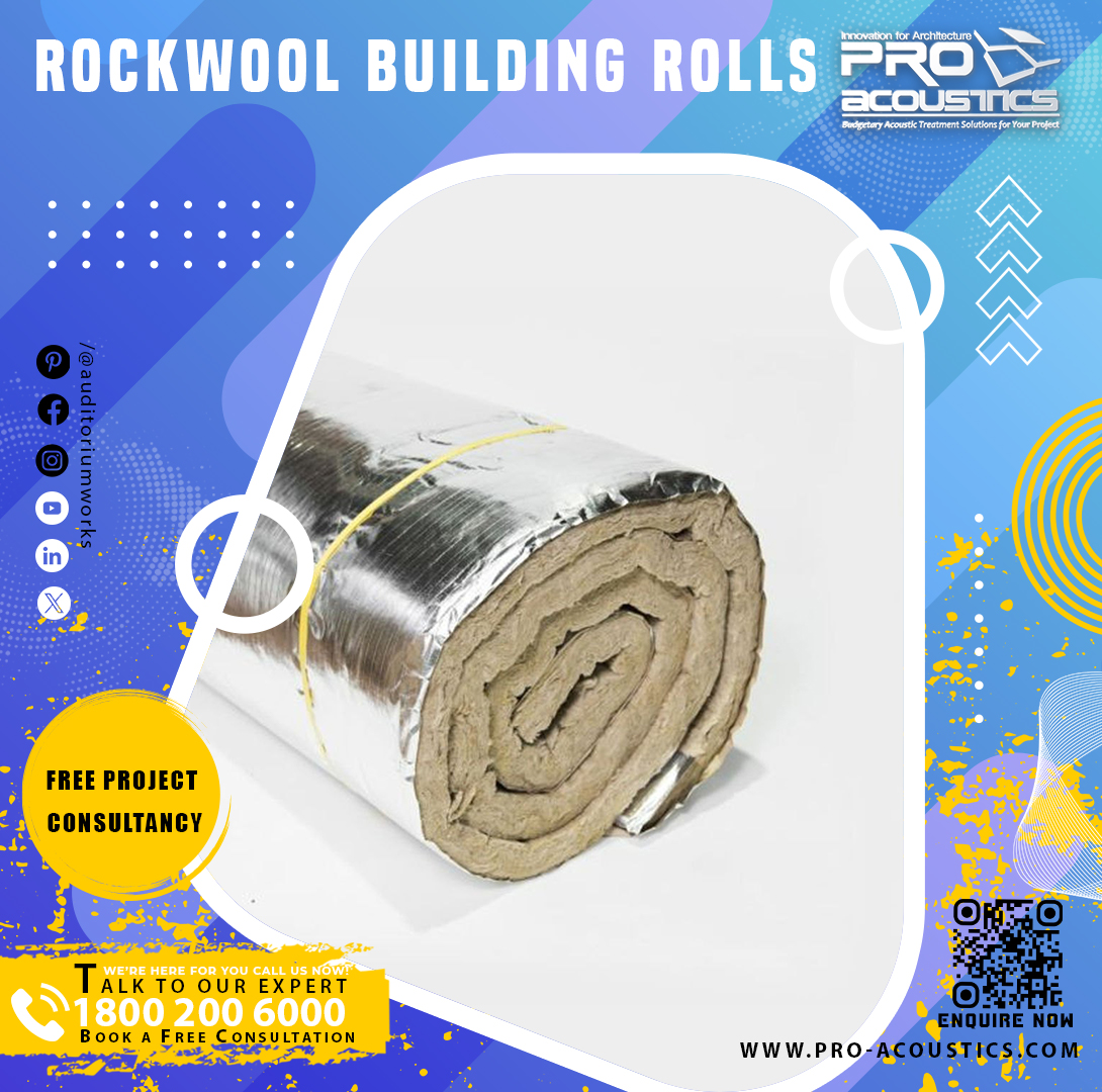 Rockwool Building Rolls - Sound Proofs